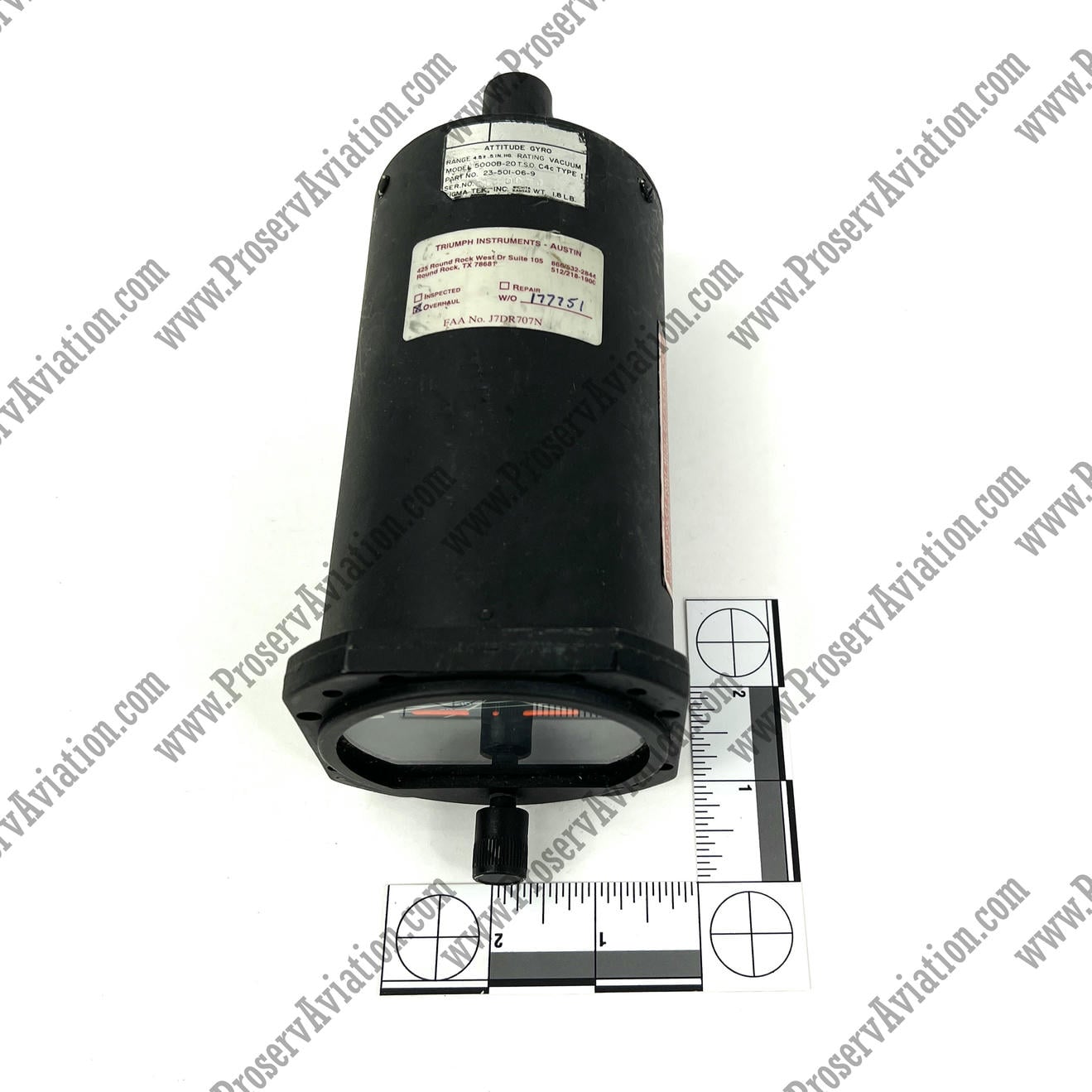 5000B-20: Indicator, Attitude | Proserv Aviation