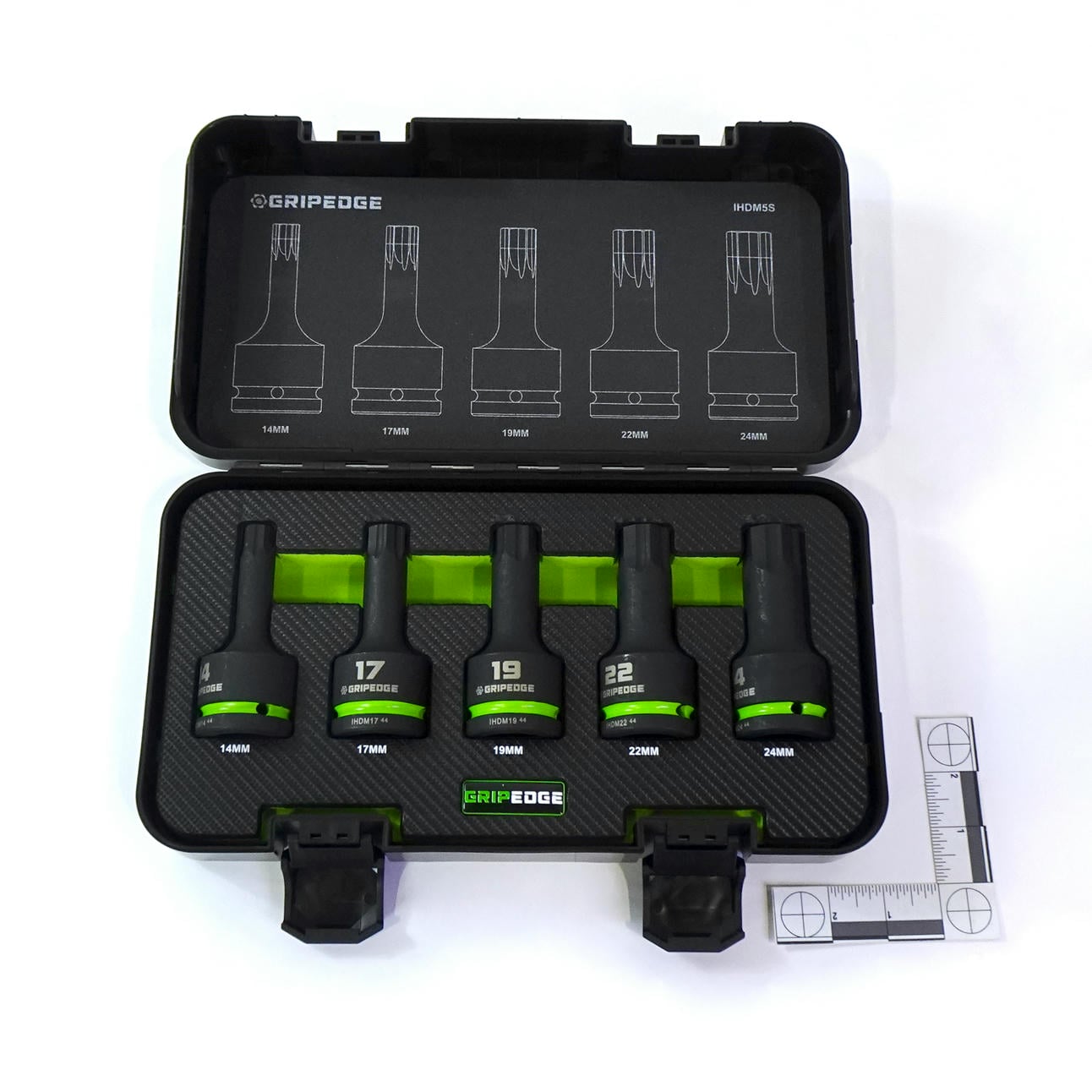 3/4" Drive Impact Metric RPT Hex Bit Socket - 5 Piece: 5-PC 3/4" Dr ...