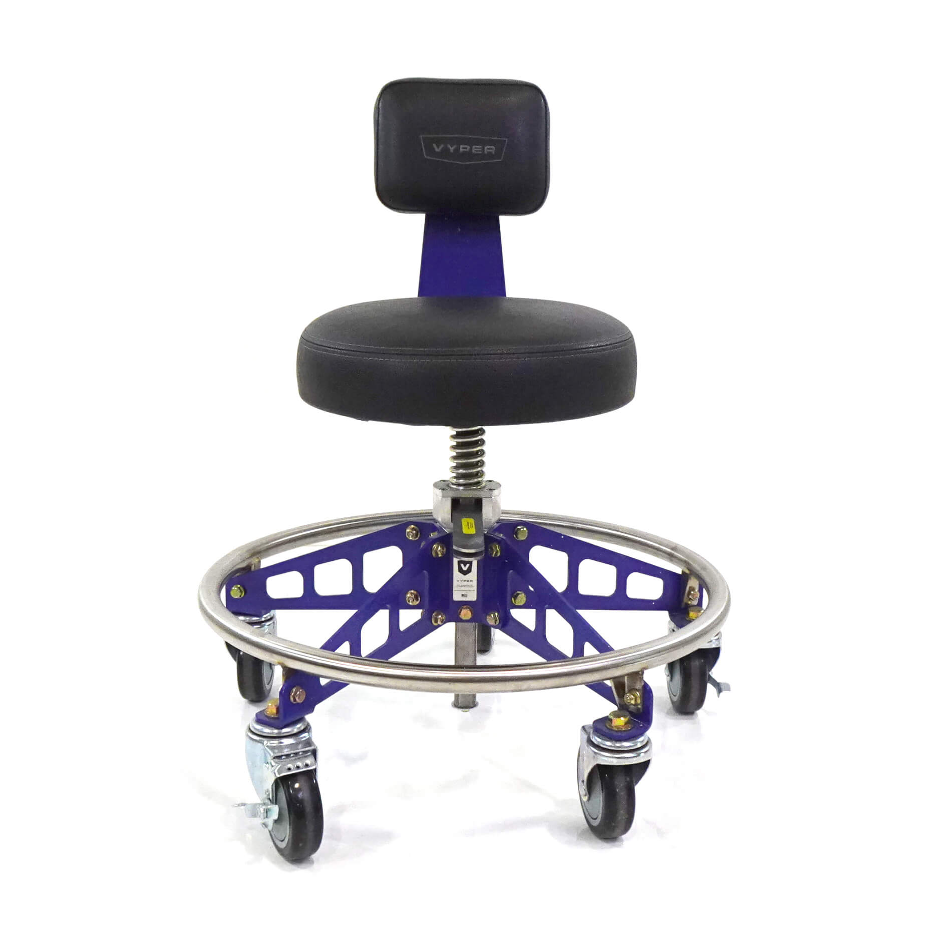 Robust Steel Max, Blue Frame, Quick Height: Robust Steel Max Shop Stool ...