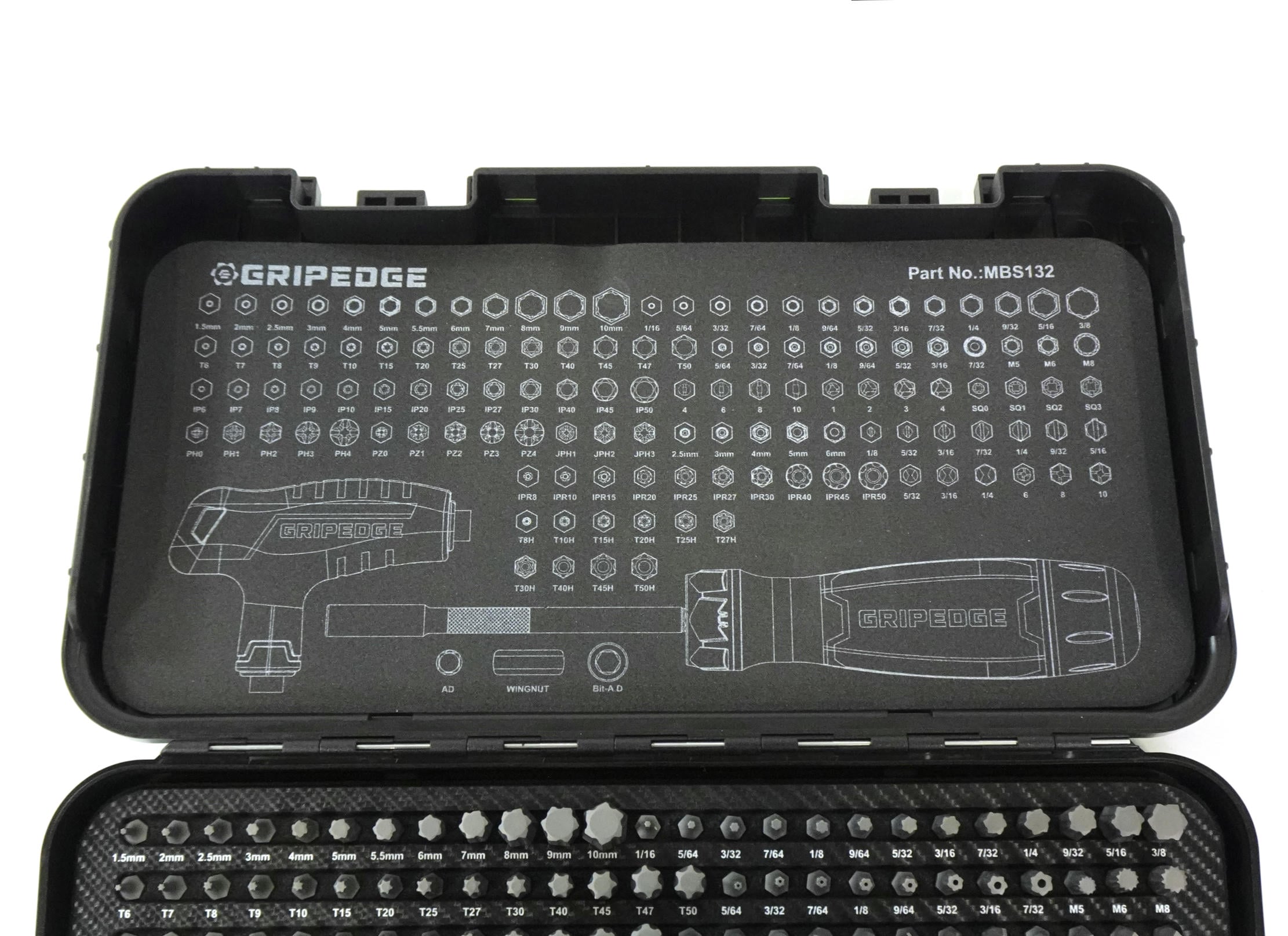 RPT Multi-Bit Driver Set - 132 Piece: 132-PC Multi-Bit & Driver Set ...