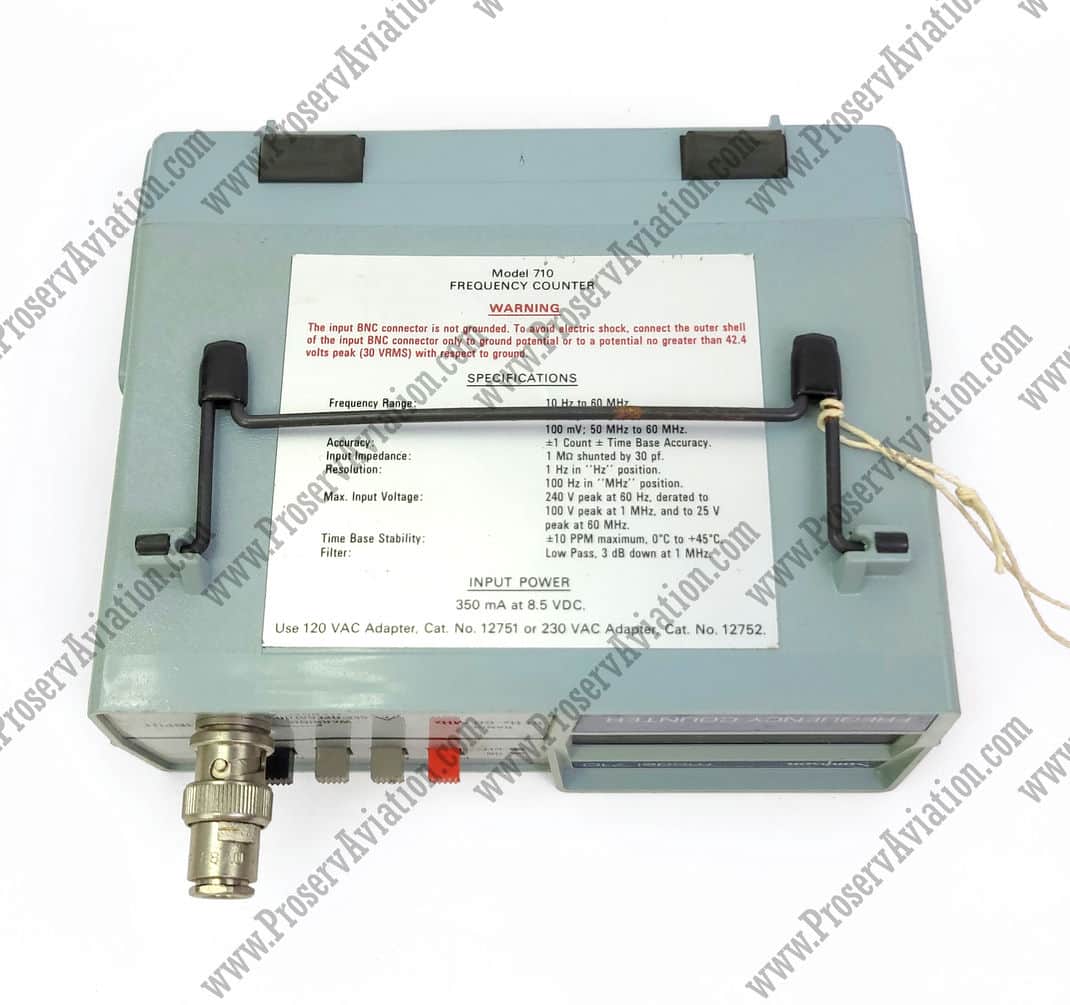 MODEL 710: Counter, Frequency | Proserv Aviation